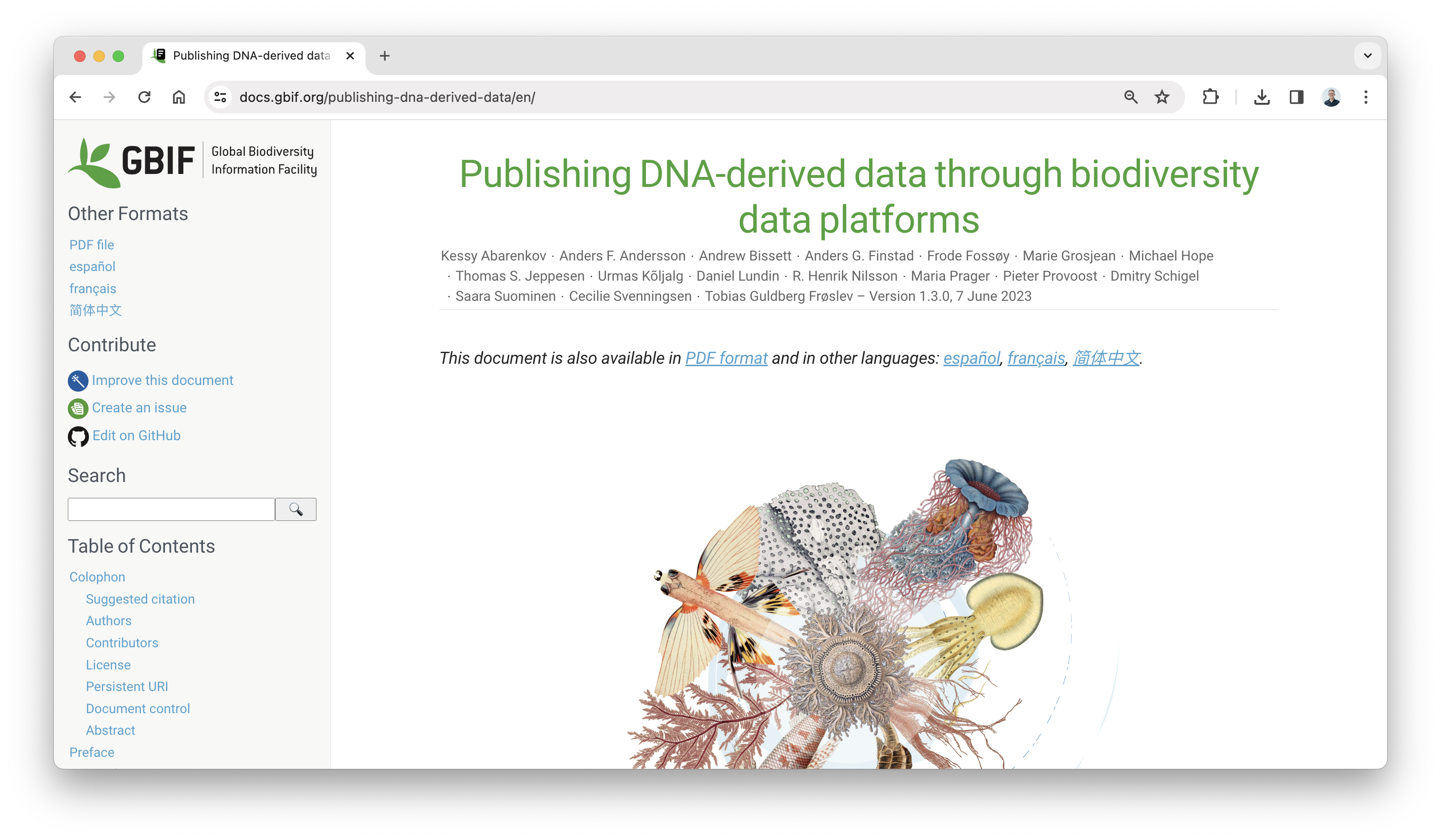 The DNADerivedData extension | OBIS SG 12 training